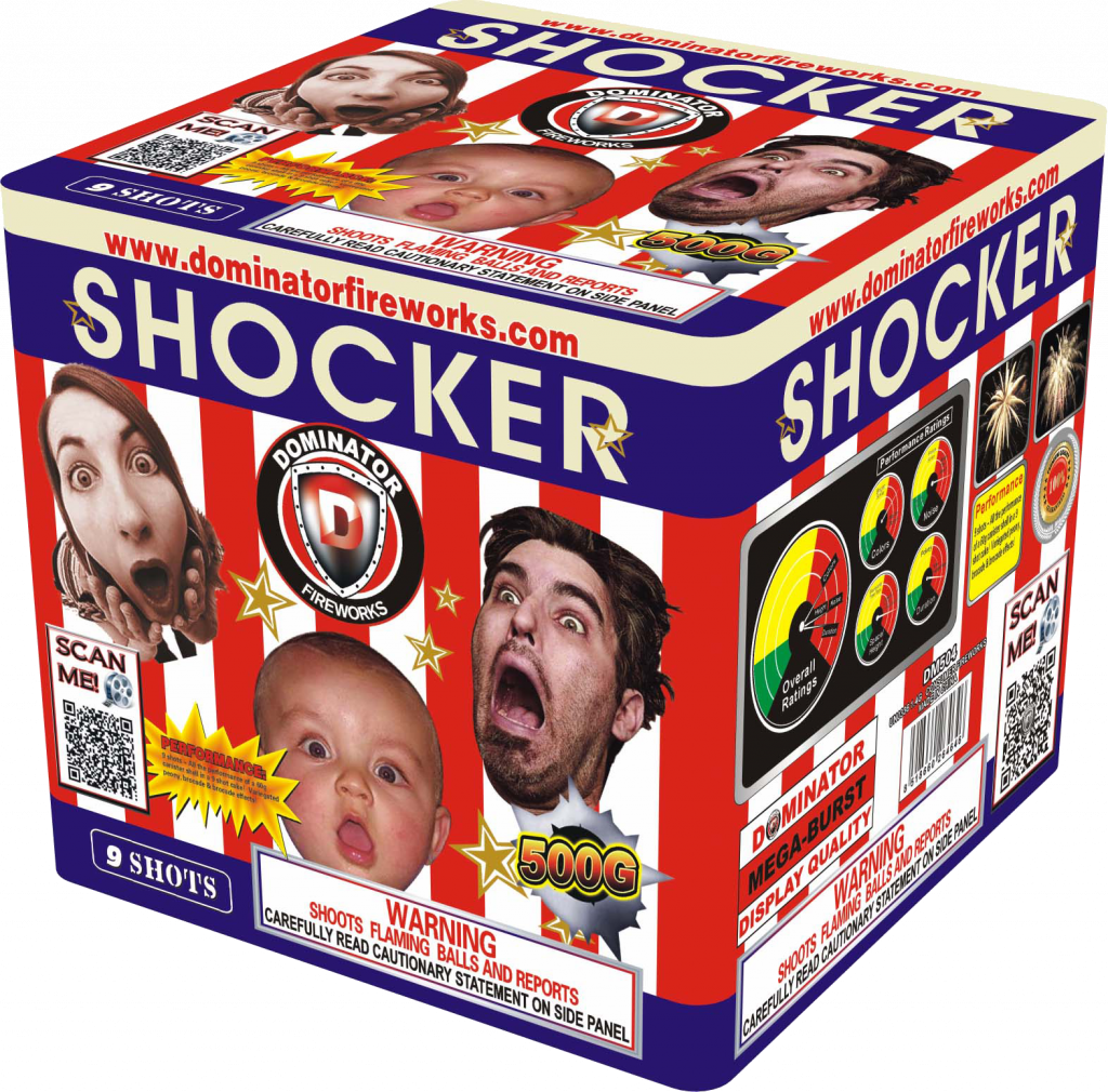 500 Gram Cakes l Shocker! - Fireworks City