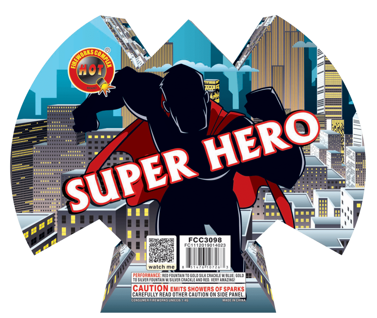 Fountains l Super Hero - Fireworks City